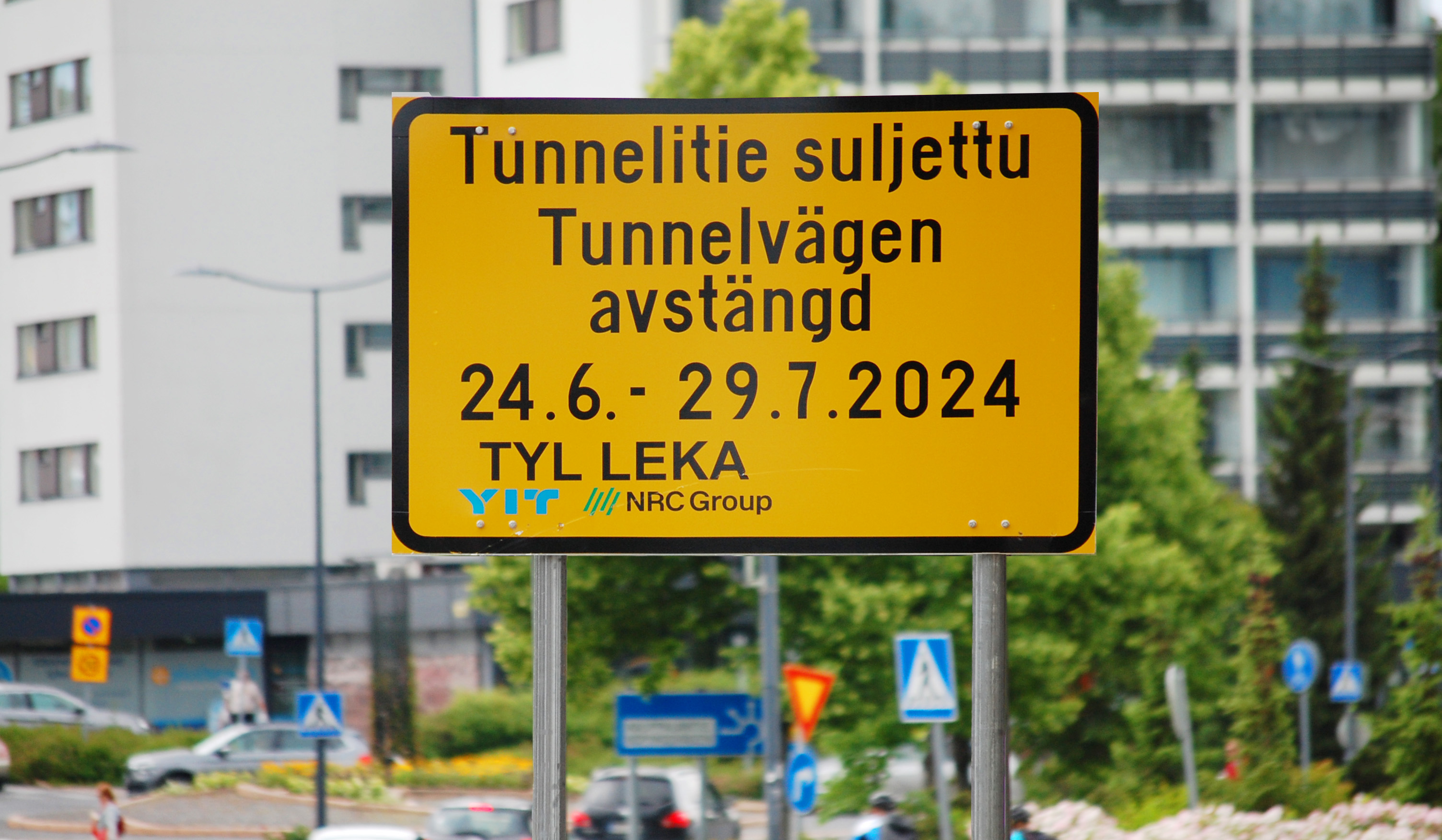 Kaupunkirata: Tunnelitien sulun vaikutukset keskustassa 23.6.–27.7 ...