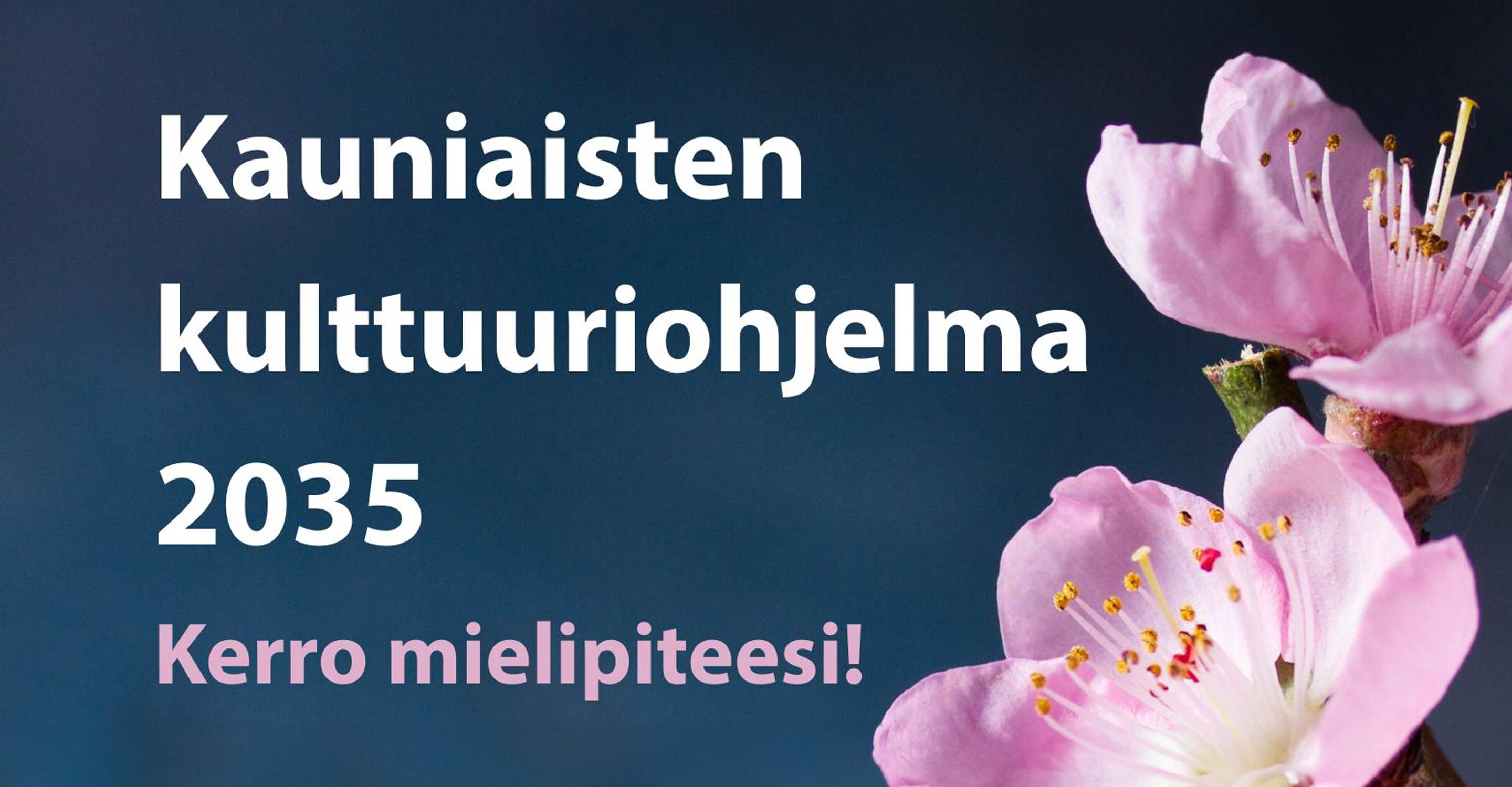 Kauniaisten kulttuuriohjelma 2035 – vastaa kyselyyn ja vaikuta - Kauniainen