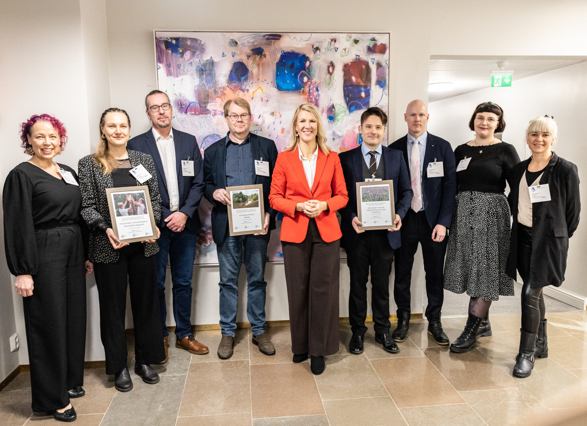 GreenGrani sai kunniamaininnan Vuoden luontoteko -kilpailussa - Kauniainen